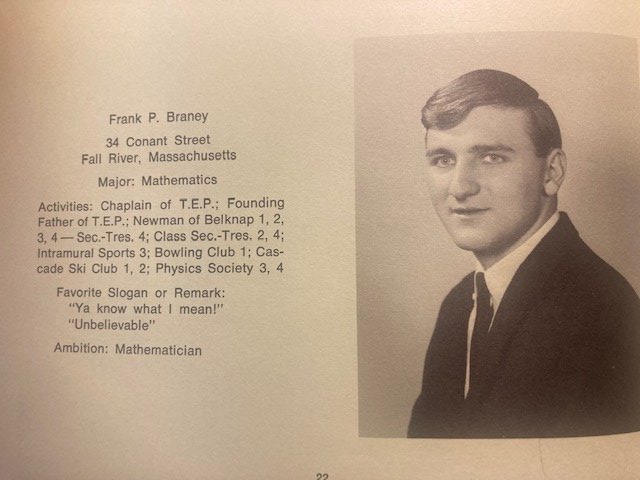 Frank P. Braney | Belknap College Alumni